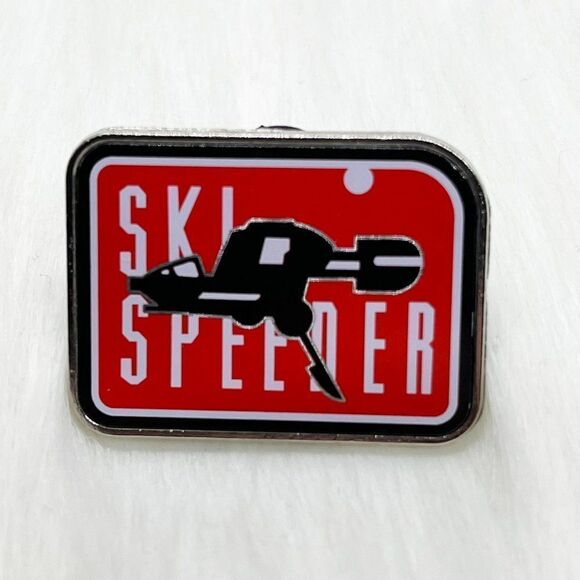 Star Wars | Jewelry | 525 Disney Star Wars Ski Speeder Pin | Poshmark